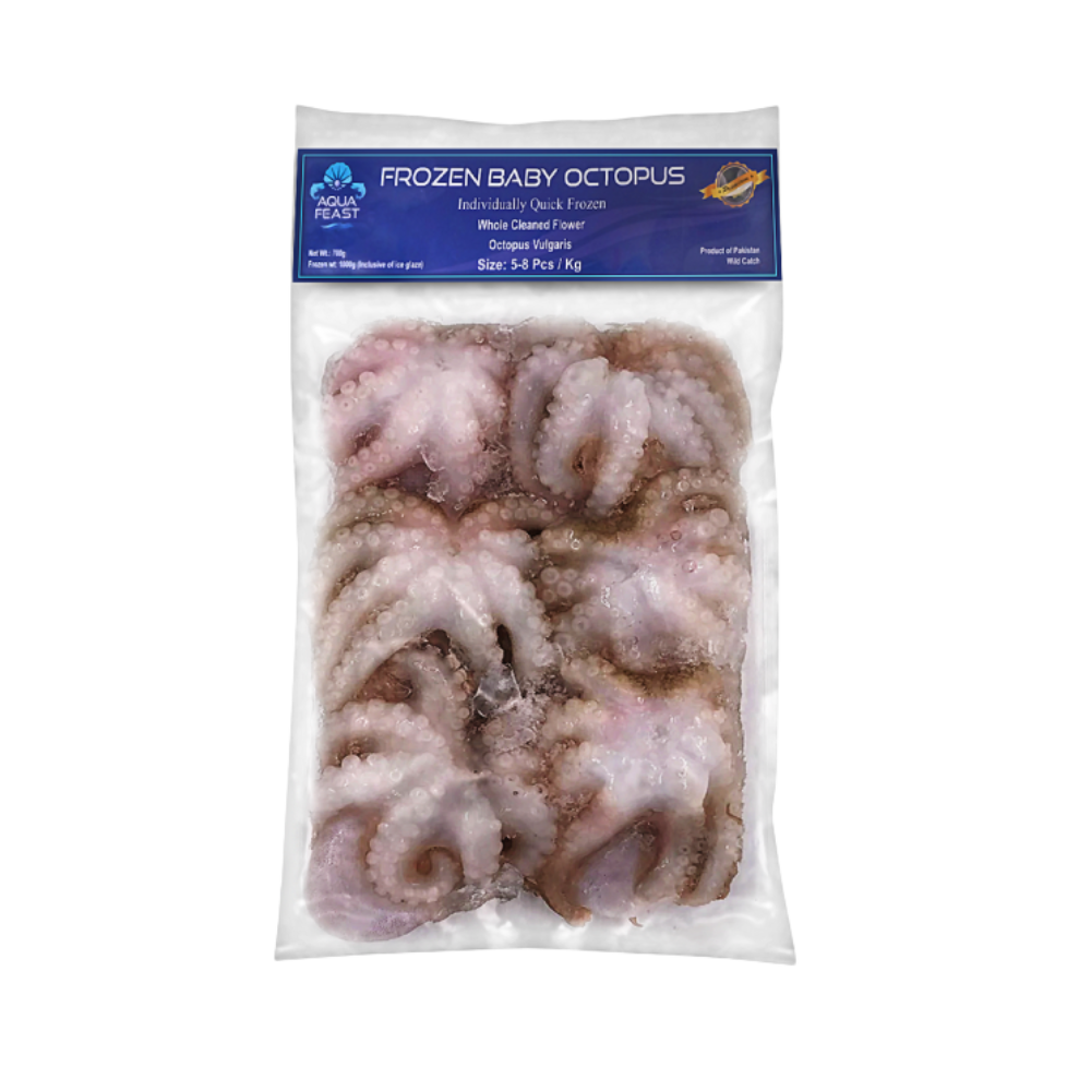 Aqua Feast Frozen Baby Octopus 1kg | Fairmart
